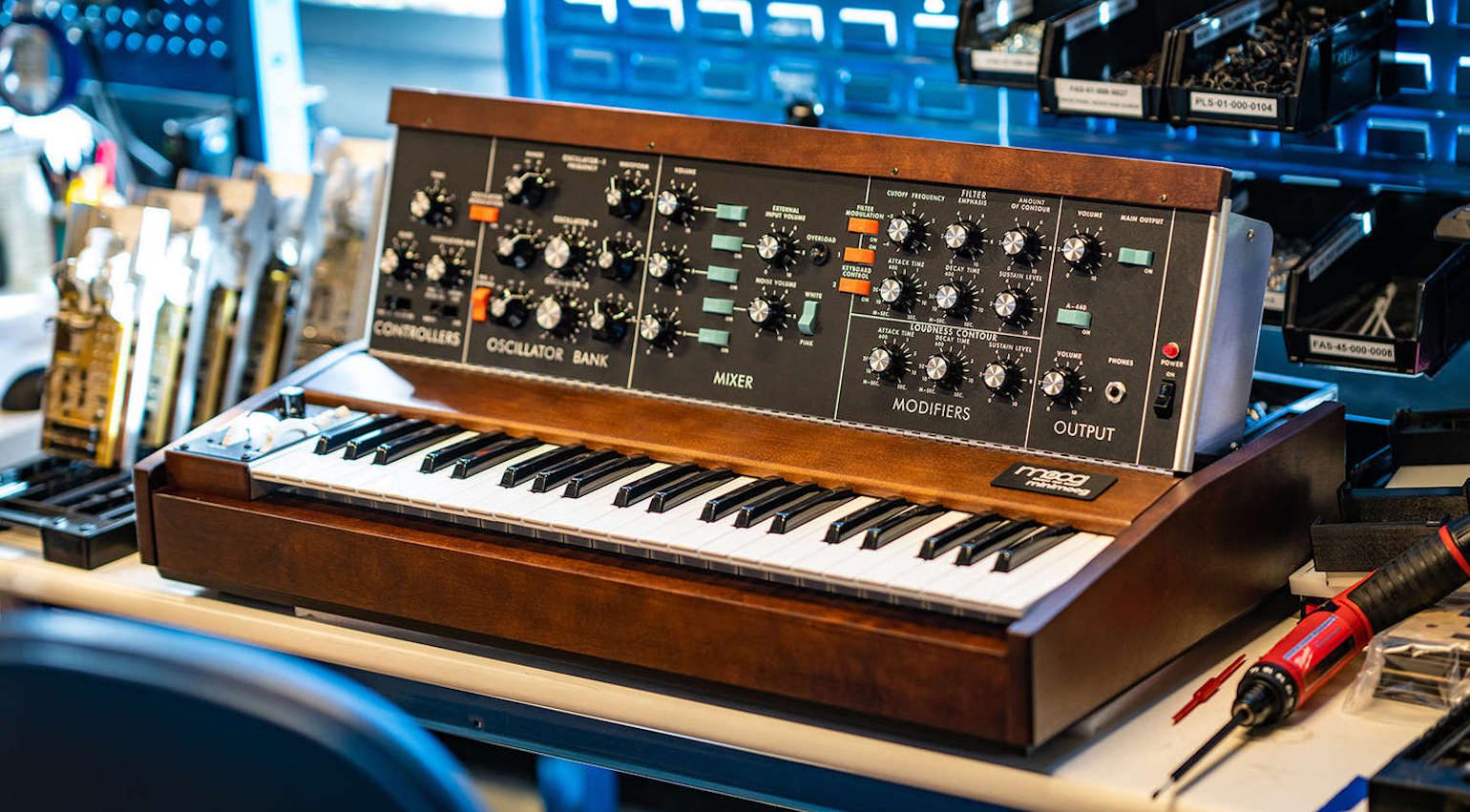 L'histoire de Moog : du modulaire au messager