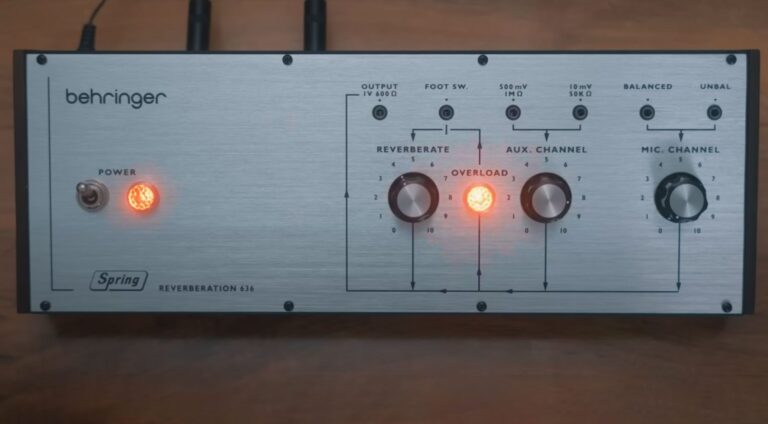 Behringer Spring Reverberation 636 : des ressorts vintage dans l'espace ...