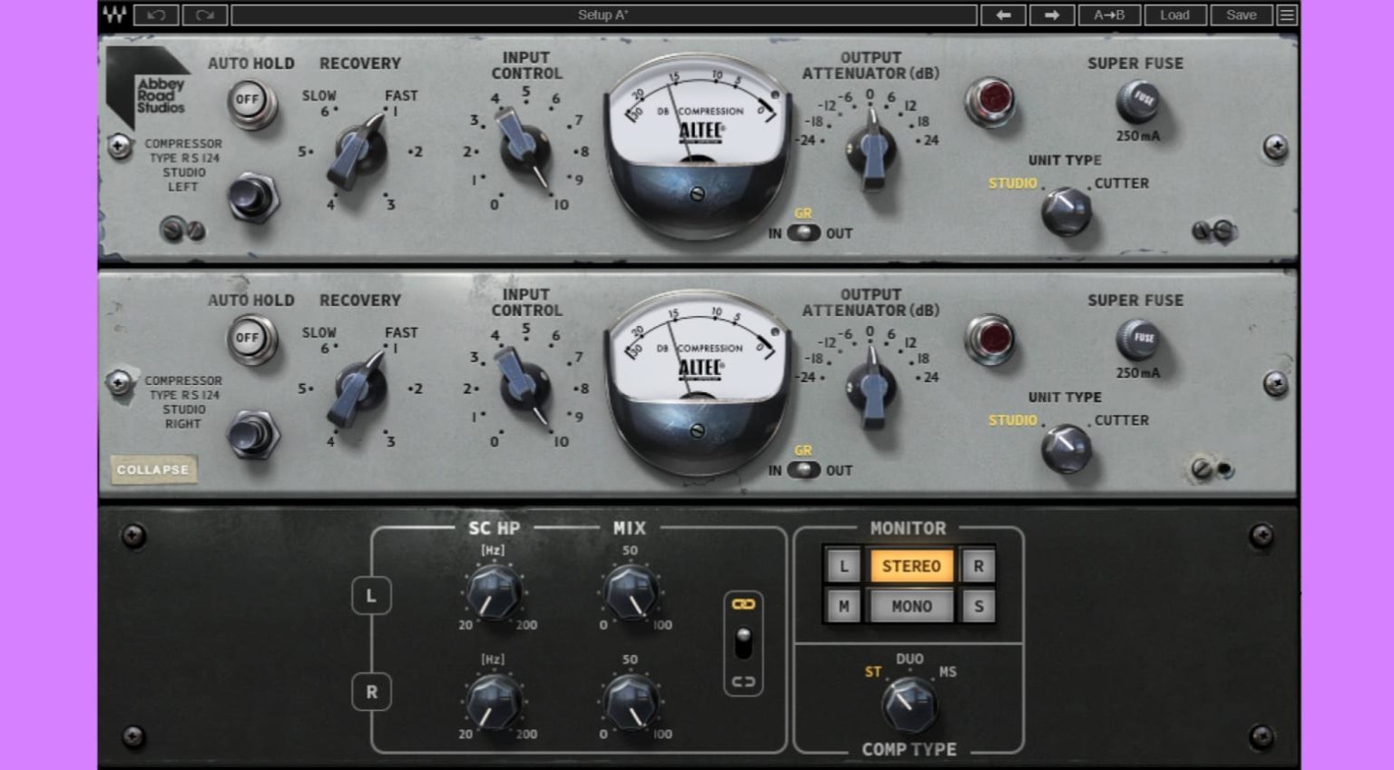 Waves Abbey Road RS124 Plug-in Compresseur de tube: Plus d'altec pour ...