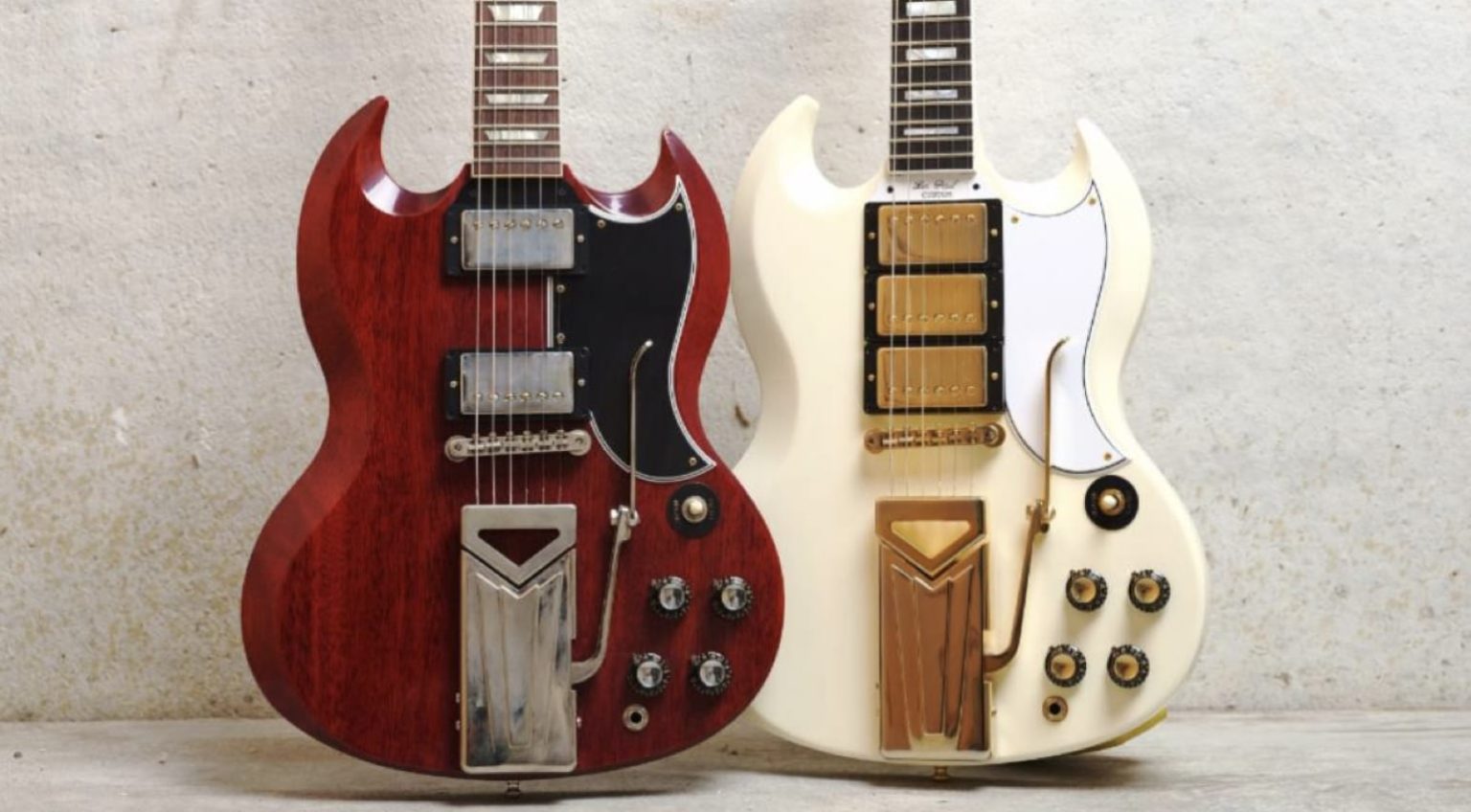 60 ans de la SG : Gibson expédie la SG « Les Paul » de 1961 avec ...
