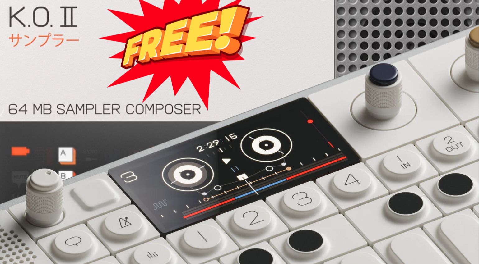 Teenage Engineering Deal : obtenez un EP-133 KO II gratuitement