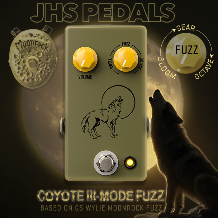JHS Pedals fait revivre le polyvalent Moonrock Fuzz de Glenn Wylie
