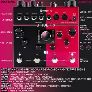 Meris fait évoluer et agrandit son Bitcrusher / Sequencer / Texturizer ...